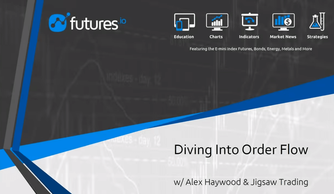 Order Flow with Alex Haywood & Jigsaw Trading | Axia Futures